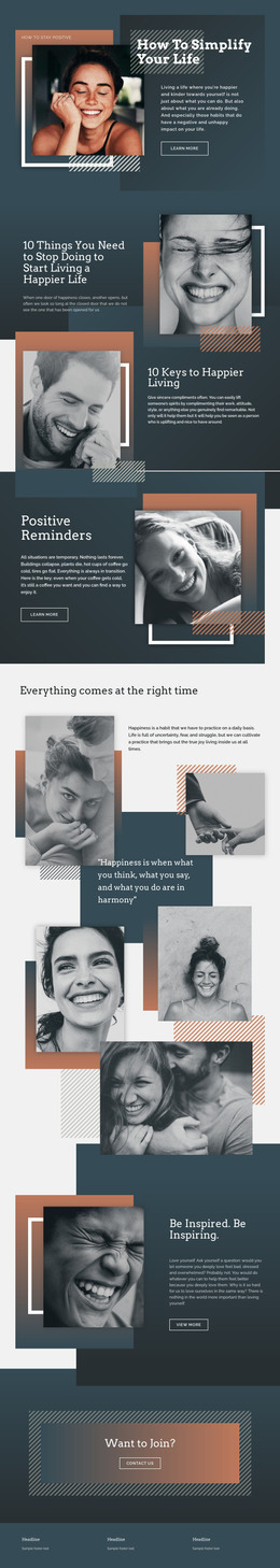 Iconic ideas of art HTML Template