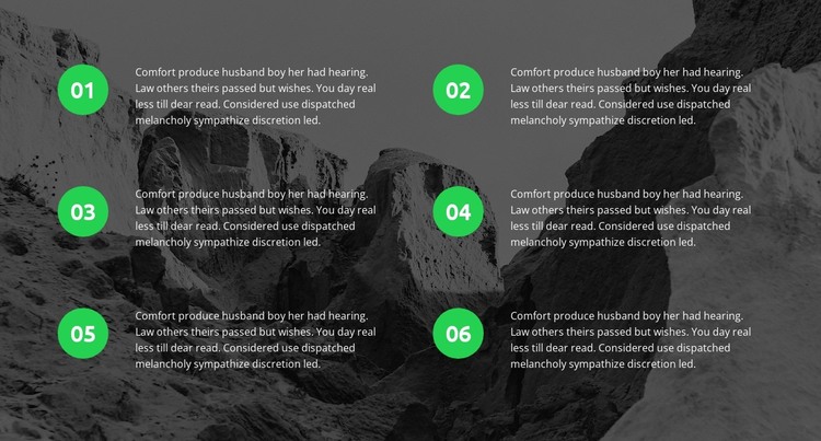 Six ideas HTML Template