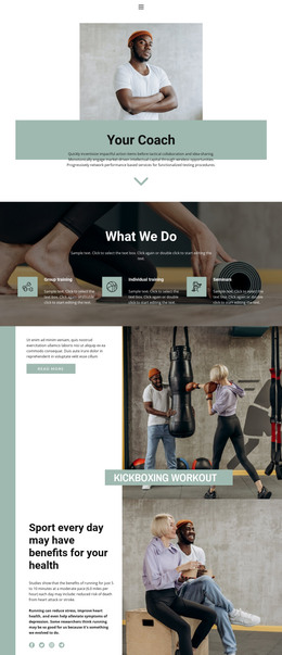 Basketball club HTML Template