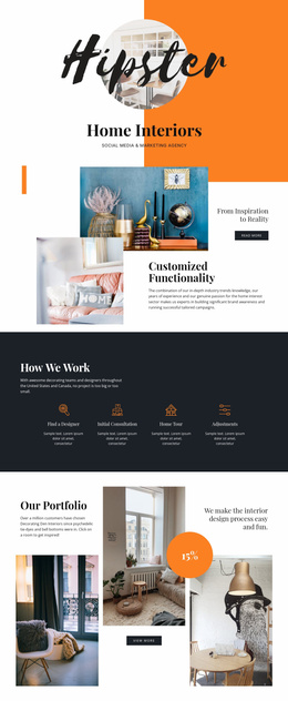 200 Interior Website Templates