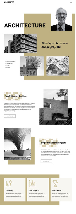 330 Architecture & Building One Page Templates
