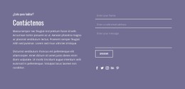 330 Formulario de contacto Plantillas CSS