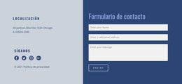 330 Formulario de contacto Plantillas HTML
