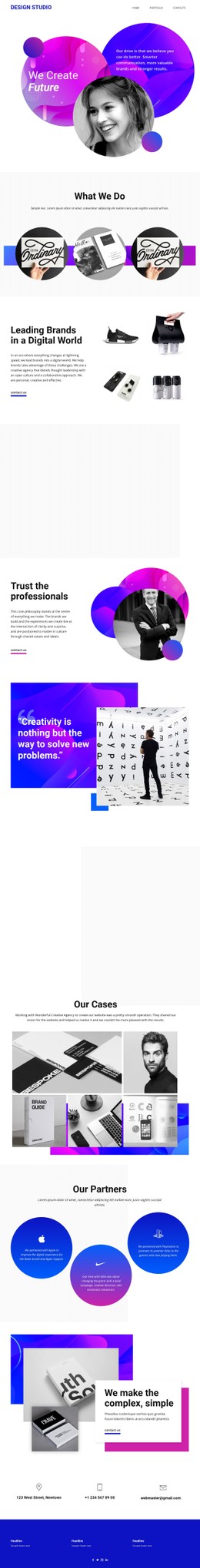 Web designer resume CSS Template