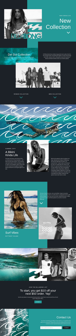 Fashion studio Web Page Design