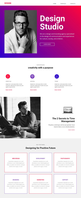 We create beautiful websites Template