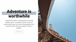 Adventure Website Templates