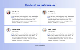 270 Testimonials HTML Templates
