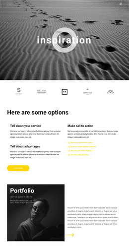 Web developer portfolio HTML Template