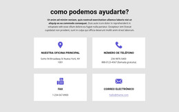 130 Contactos Plantillas HTML