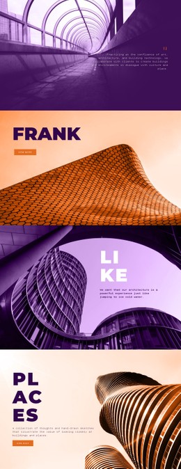 340 Architecture & Building CSS Templates