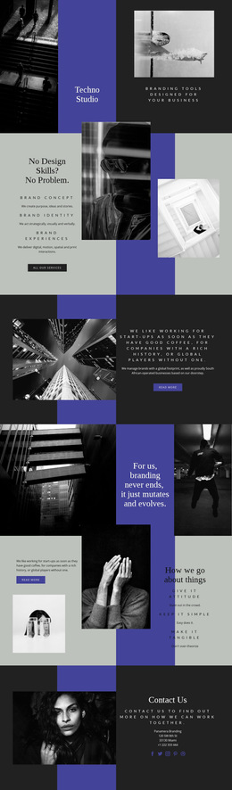 270 Technology Web Page Designs