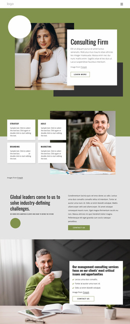 Web Developer with 8 years of experience Website Template