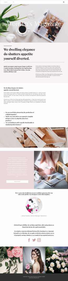 Aesthetic Website Templates