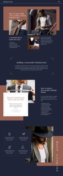 New collection CSS Template