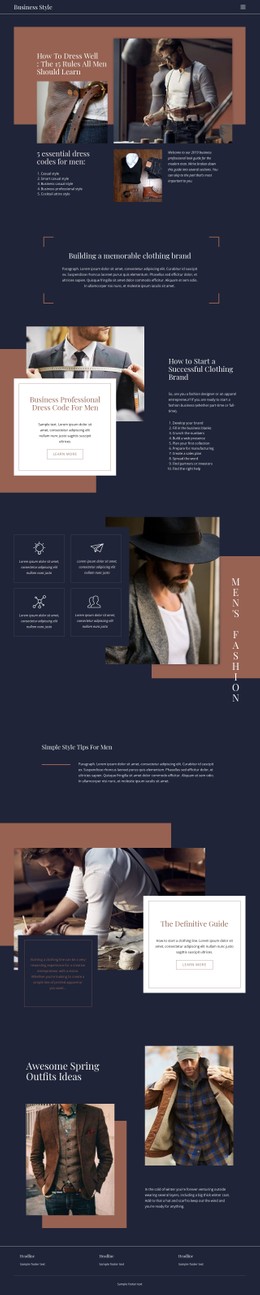 430 Fashion & Beauty CSS Templates
