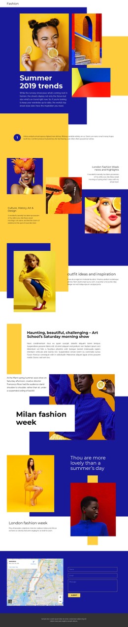 430 Fashion & Beauty CSS Templates