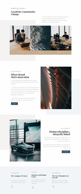 PHP developer Website Template