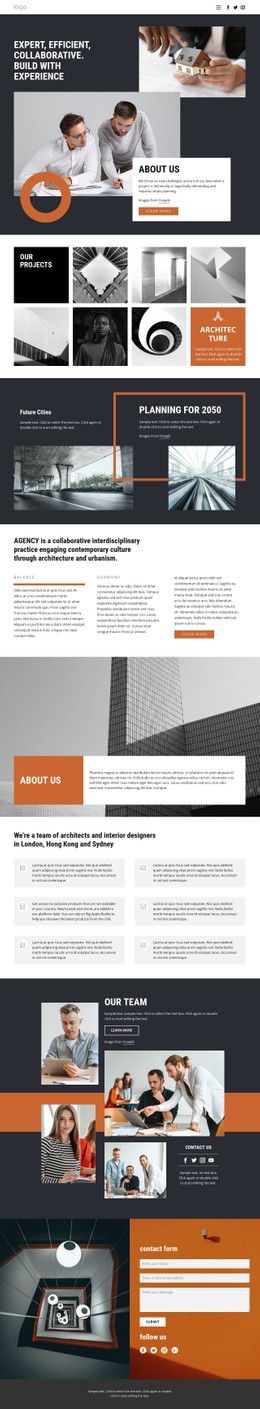 340 Architecture & Building CSS Templates
