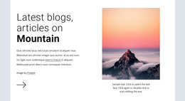 Article Website Templates