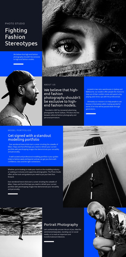 Important details of beauty One Page Template