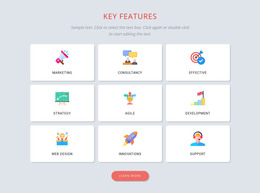 600 Features HTML Templates