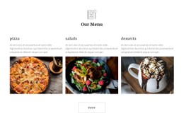 300 Food & Restaurant CSS Templates