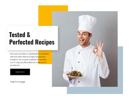 Recipe HTML Templates