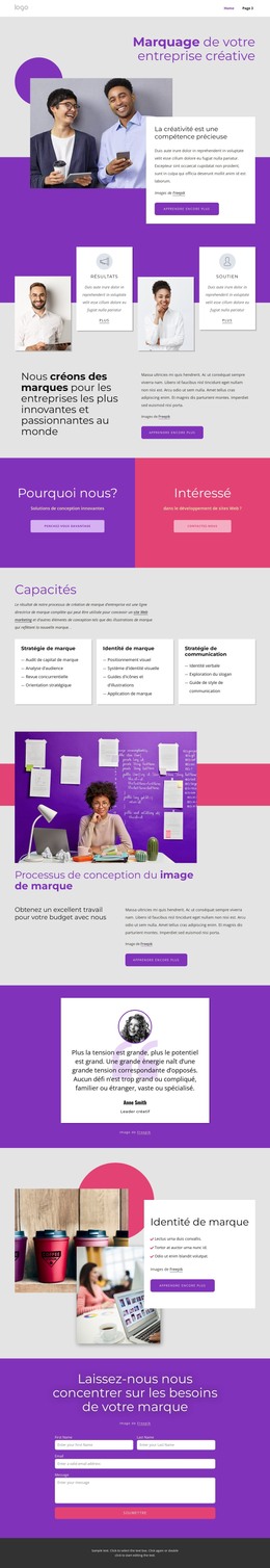 Plus de 10,000 modèles HTML gratuits. Modèles de sites Web HTML