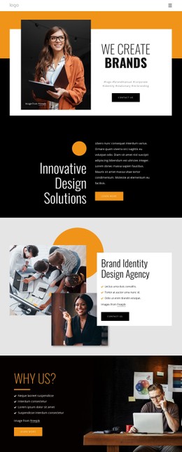 Amazing portfolio CSS Template