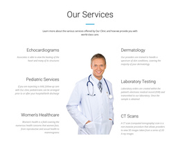 Medical One Page Templates