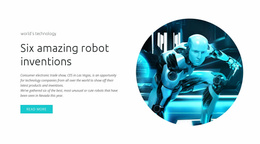 Robot Website Templates