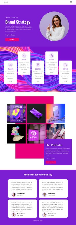 Client Web Page Designs