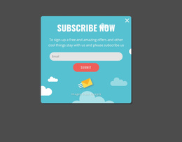 Modal Popup Landing Pages