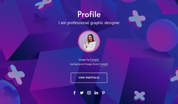 Profile Website Templates