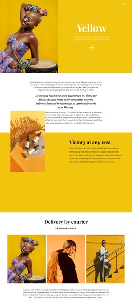 New collection CSS Template