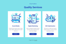 Services HTML Templates