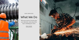 160 Industrial HTML Templates