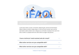 FAQ HTML Templates