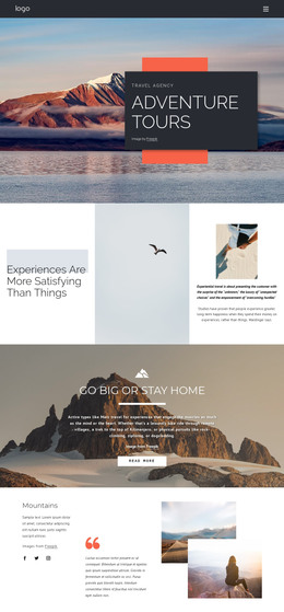 Travel Blog HTML Template