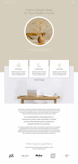 Information Website Templates