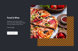 300 Food & Restaurant Homepage Designs