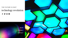 Futuristic HTML Templates
