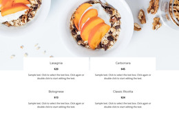 Restaurant HTML Templates