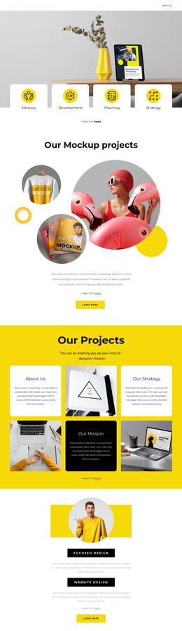 Sales design HTML Template