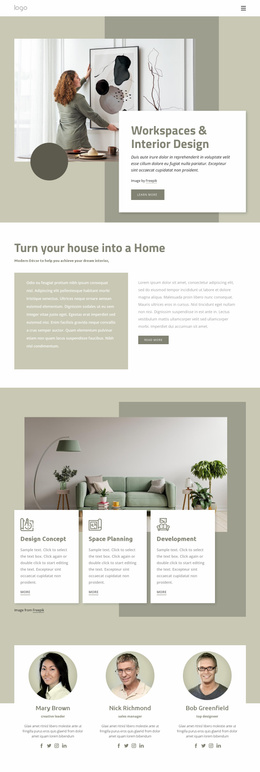 220 Interior Website Templates