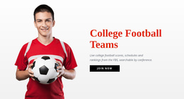 Football Website Templates