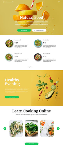 Fresh & Tasty WordPress Theme