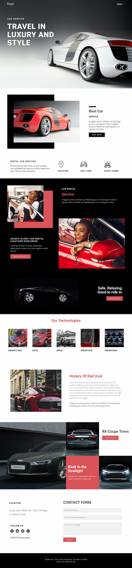 Uber Website Templates