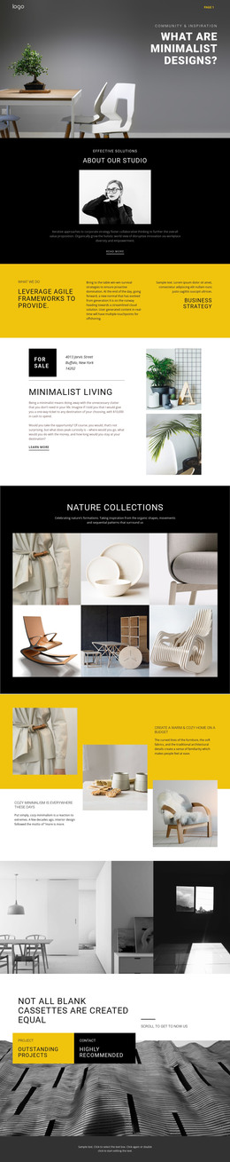 Design award HTML Template